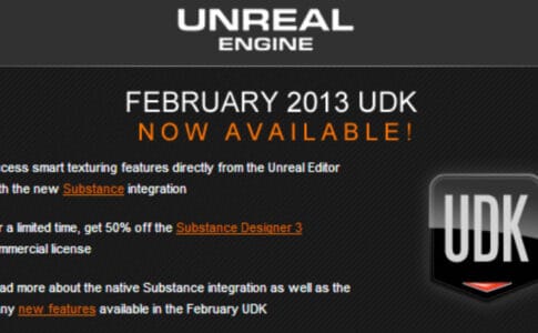 UDK (Unreal Development Kit) February 2013 Beta - Substanceエンジンを搭載！ 2月版アップデート！ | 3D人-3dnchu-