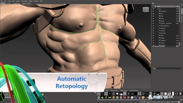 Autodesk Mudbox 2015が月10ドル（約1,080円）で利用可能に！3Dスカルプト＆ペイント＆リトポロジーソフト！ | 3D人-3dnchu-