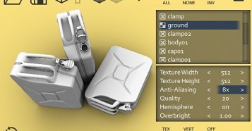Faogen 3.0.41 アンチエイリアシング対応！GPUによる高速AO焼きこみツール