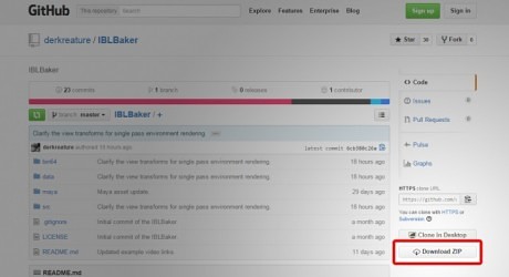 IBLBaker - PBR用環境キューブマップ作成ツール！Githubにてソースも公開