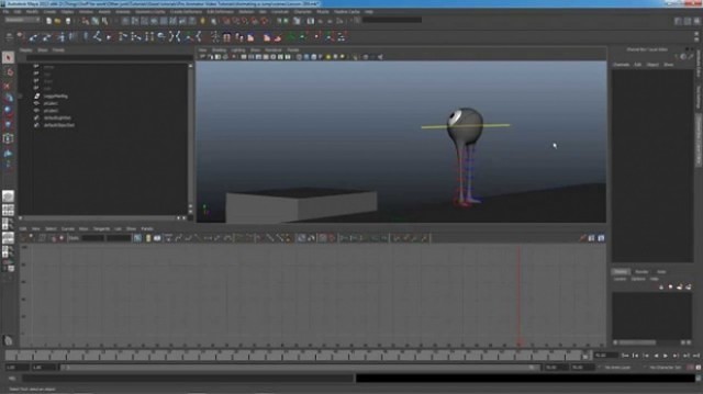 Animating a Jump Tutorial Part #269 - Mayaを使用したアニメーションチュートリアル！と思いきや！？