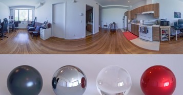 Interior HDRI Free Pack by Maxime Roz - 室内のHDRI素材6枚がフリーダウンロード可能！