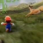 Super Mario＆Sonic Kite Demo - Unreal Engine 4の美麗デモのフィールドをマリオとソニックが駆ける！