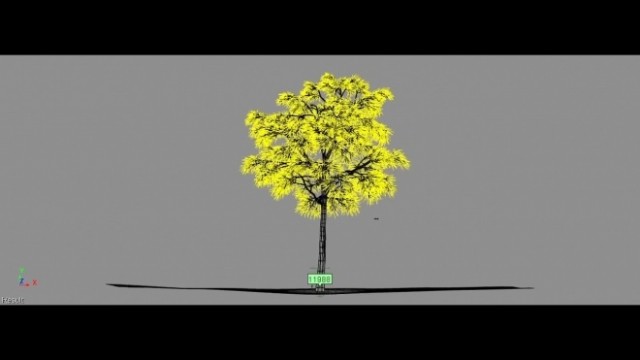 Making Dynamic Trees - グリグリ動く！Softimage ICE、Syflex、Maya、Vrayを使ったリアルなツリーのメイキング映像！