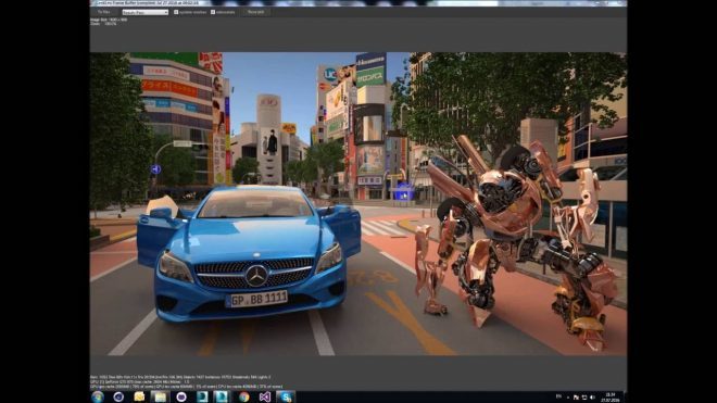 CentiLeo Renderer 0.44 Alpha - Cinema 4Dや3ds Maxに対応した高速GPUレンダラー！