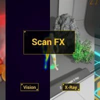 ScanFX - 多彩なスキャン表現を収録したアンリアルエンジン4向けアセット！