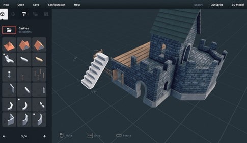 Asset Forge - 積み木感覚でモデリングを行えるアセット制作ツール！Win＆Mac＆Linux
