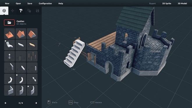 Asset Forge - 積み木感覚でモデリングを行えるアセット制作ツール！Win＆Mac＆Linux