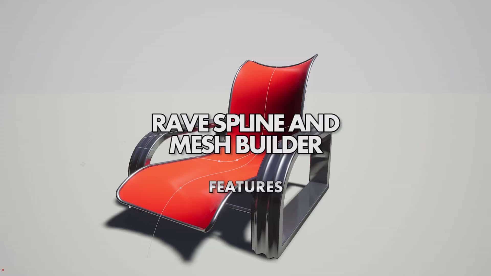 Rave Spline And Mesh Builder For UE4 - スプライン曲線を使い「アンリアルエンジン」上でモデリングが可能な ...