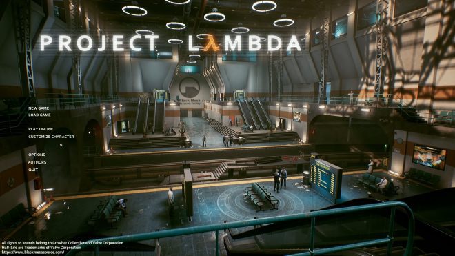 Project Lambda - UE4採用のファンメイド「Half-Life」リメイクプロジェクト！最初のチャプターがダウンロード可能に！