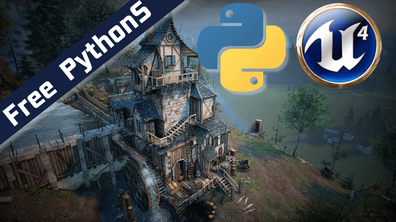 Unreal Editor Free Python Scripts - 学習に最適！？UEのエディタ上で使える無料のPythonスクリプト！