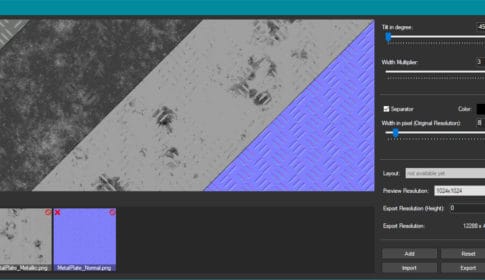 Texture Breakdown Tool - テクスチャブレイクダウン用の画像作成ツール！ポートフォリオ制作のお供に！