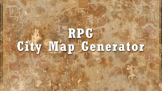 Random RPG City Map Generator - Substance Designerで作成されたRPG都市の地図ジェネレータ ...