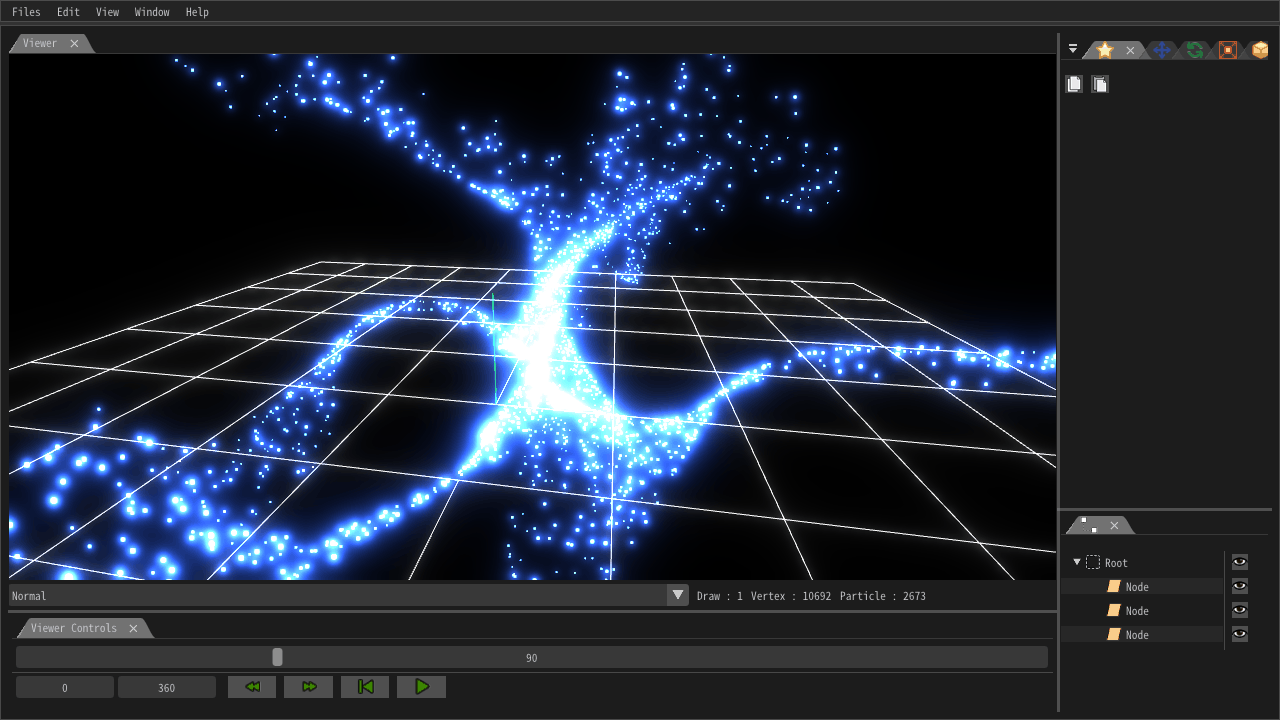 Effekseer 1.5 - ノードベースのマテリアルエディタも搭載！オープンソースのエフェクト作成ソフト最新リリース版！