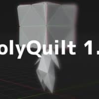 PolyQuilt（ポリキルト）1.3 - 直感的な操作のモデリングが可能になる無料アドオン！Blender 2.83LTS対応の最新版が公開！