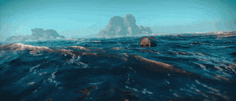 Realistic Ocean scene - Blender 2.90のEEVEEで描画された美しい海の映像＆チュートリアル動画もあり
