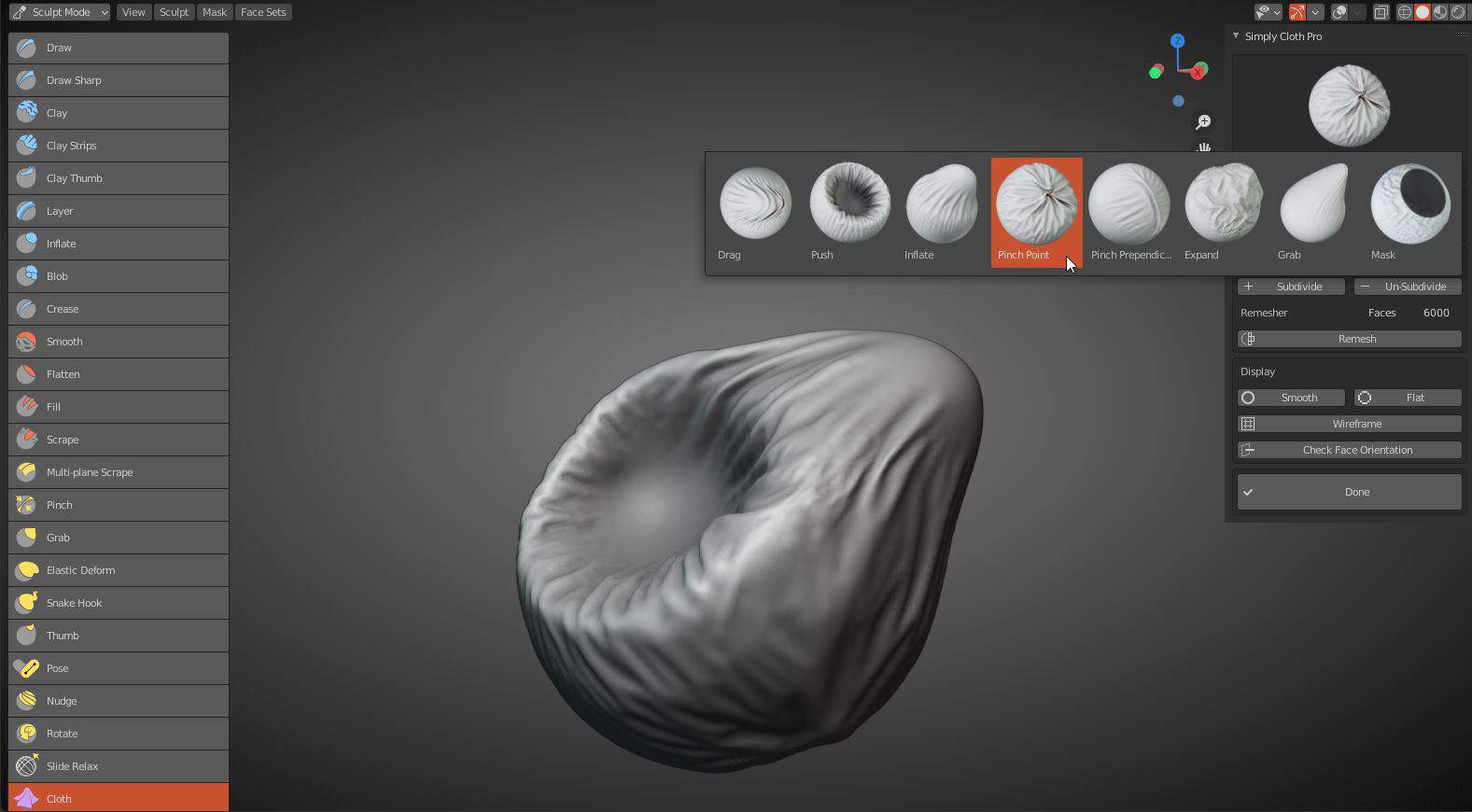 Simply Cloth Pro - 超簡単に布シミュレーション設定が可能なBlenderアドオン！2.90対応最新アップデート！日本語 ...