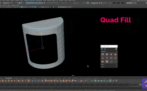 Build Kit 1.0 - 多機能なMaya用のモデリング支援ツールキット！