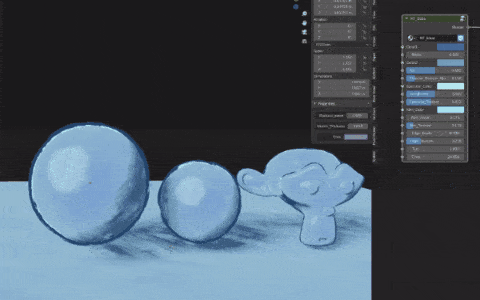 Cell shading material - Eris snail氏がBlender用のセルシェーディングマテリアルを販売中！