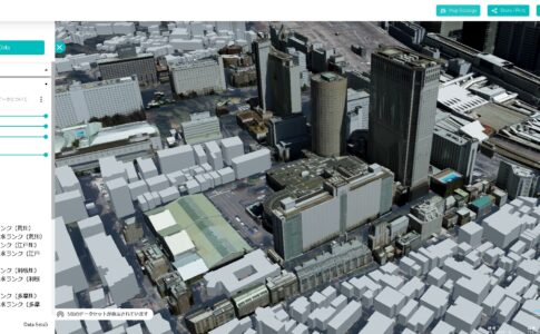 [B! 3DCG] PLATEAU VIEW v1.0 - 国土交通省主導の日本全国の3D都市モデルの整備・オープンデータ化プロジェクト！最新ビューアー＆オープンデータが公開！
