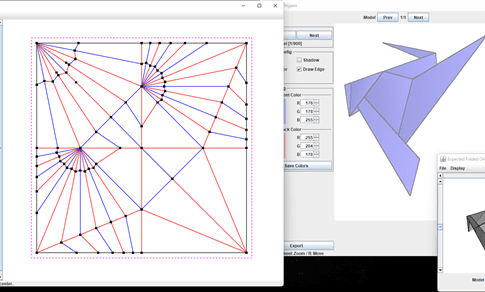 ORIPA: Origami Pattern Editor v1.60 - オープンソースの折紙展開図ドローソフト！