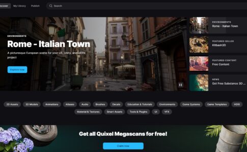 「Fab」が2024年10月中旬にリリース決定！UEマケプレ、Sketchfab、ArtStationマケプレ、Quixelを引き継いだ ...