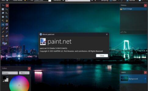 Paint.NET 5.0 - 筆圧感知やGPU対応による高速化！多くの新機能や改善が追加された無料ペイント＆写真編集ソフトのメジャーアップデートがリリース！Windows
