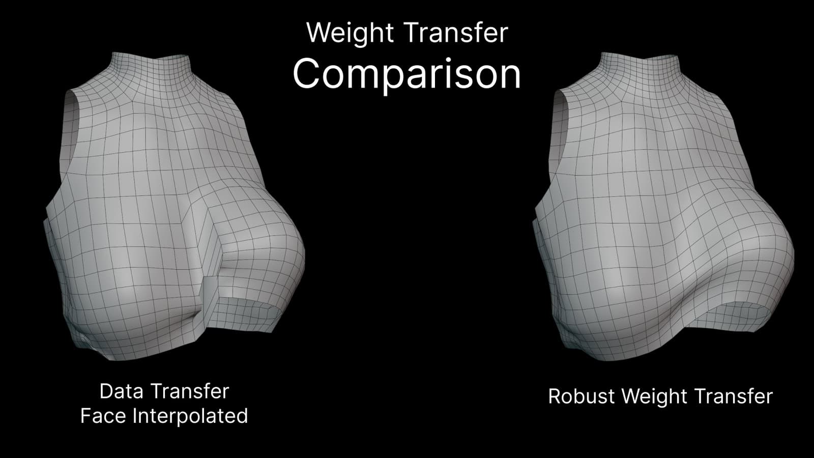 Robust Weight Transfer for Blender v1.1.2 - 衣装製作に最適！ワンクリックでスムーズなウェイト転送を ...