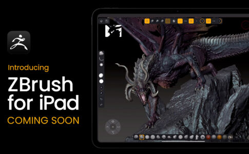 ZBrush for iPad - AppleのiPad発表イベントでもチラ見されたiPad板ZBrush！現在公式サイトではベータテスター ...
