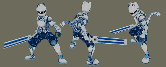 Applibot Rig - 非営利目的で利用出来るMaya用リグ付きモデルデータ「アプリボットリグ」を株式会社アプリボットが無料公開！ | 3D人-3dnchu-