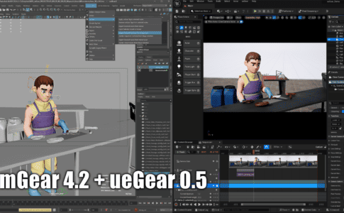 mGear 4.2.0 ＆ ueGear 0.5 Beta - Maya用オープンソースリギングフレームワーク最新アップデート！Unreal ...