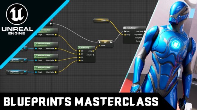 【PR】Unreal Engine 5 - Blueprints Game Developer Masterclass - UE5のブループリントを学べるチュートリアルコース！「Wingfox ...